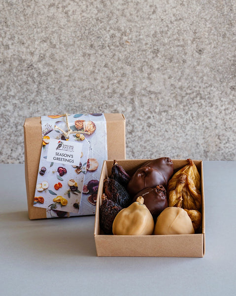 X. Small Choc Enrobed Fig Gift box – Singing Magpie Produce